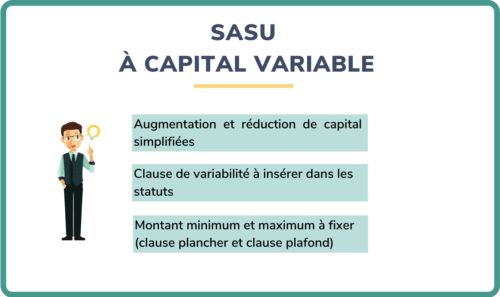 Statuts de SASU à capital variable: ce qu’il faut savoir