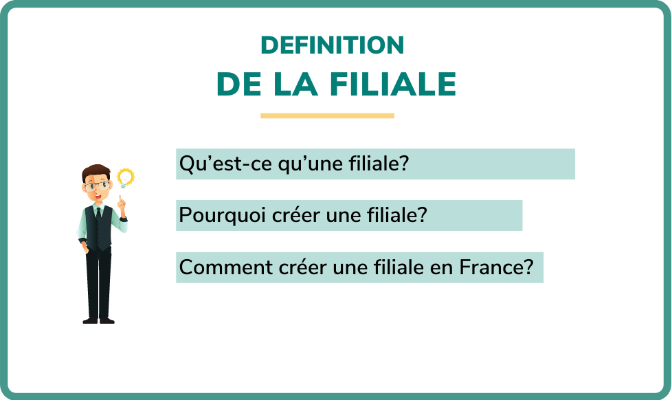Filiale : définition et caractéristiques